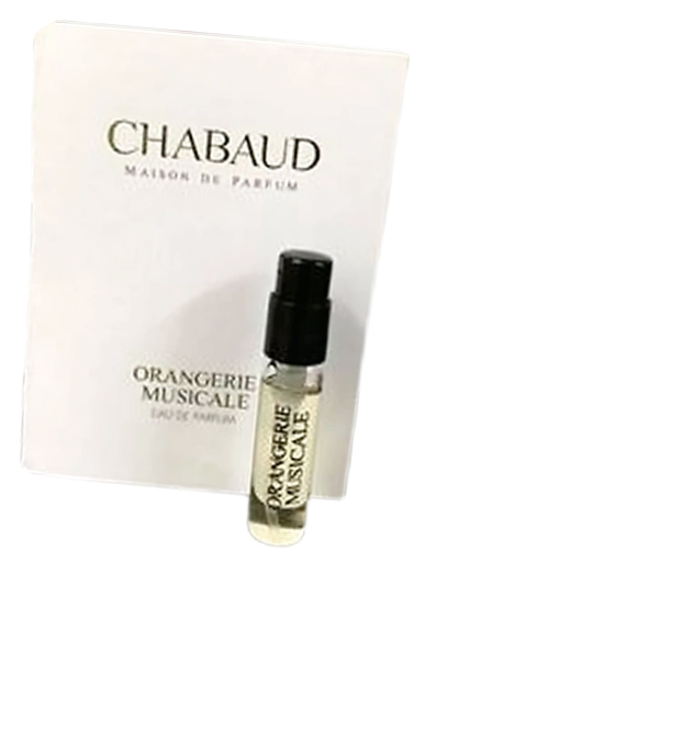 Аромат унисекс Шабо Оранжери Музыкале 1.8 мл миниатюра - Chabaud Maison De Parfum Orangerie Musicale духи сэмпл