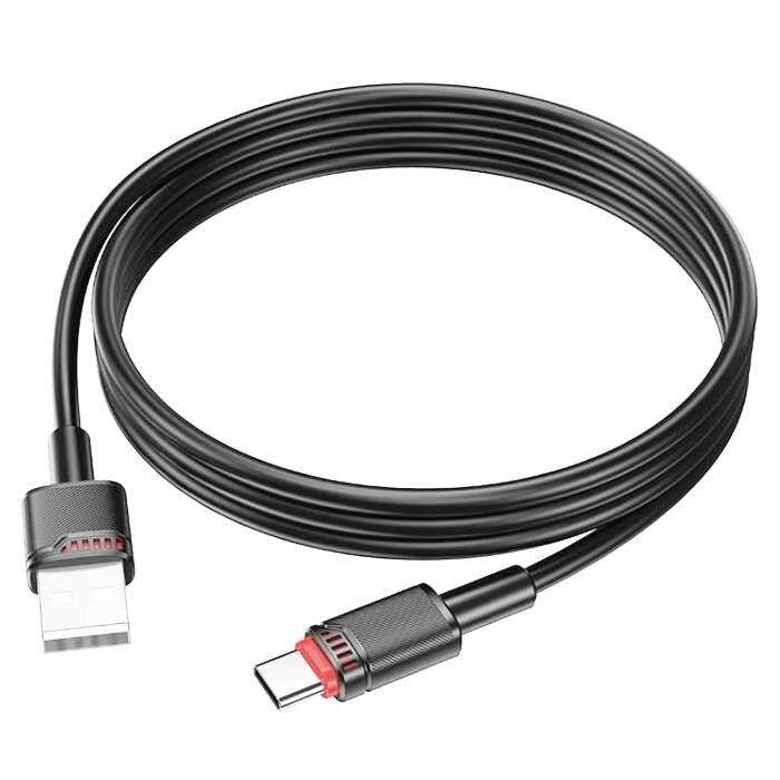 Кабель USB-Cm/Am Borofone BX110 Black - 1м черный