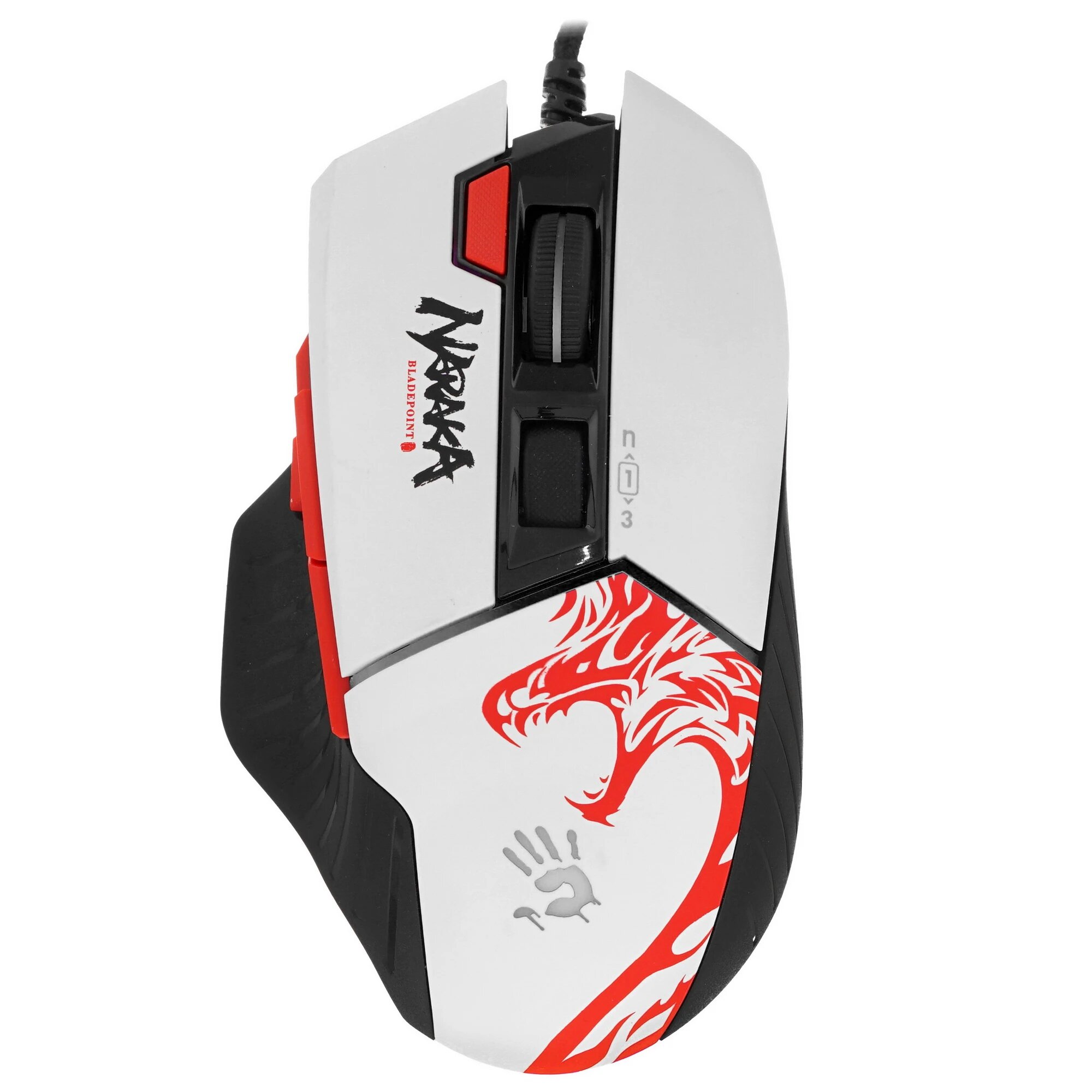 Игровая мышь A4Tech Bloody W95 Max Naraka, проводная USB Type-A, сенсор оптический 12000 dpi