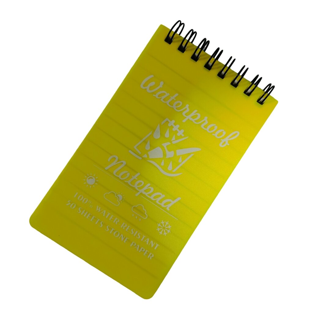 Блокнот на спиралях Всепогодный блокнот карманный блокнот для дома на открытом воздухе