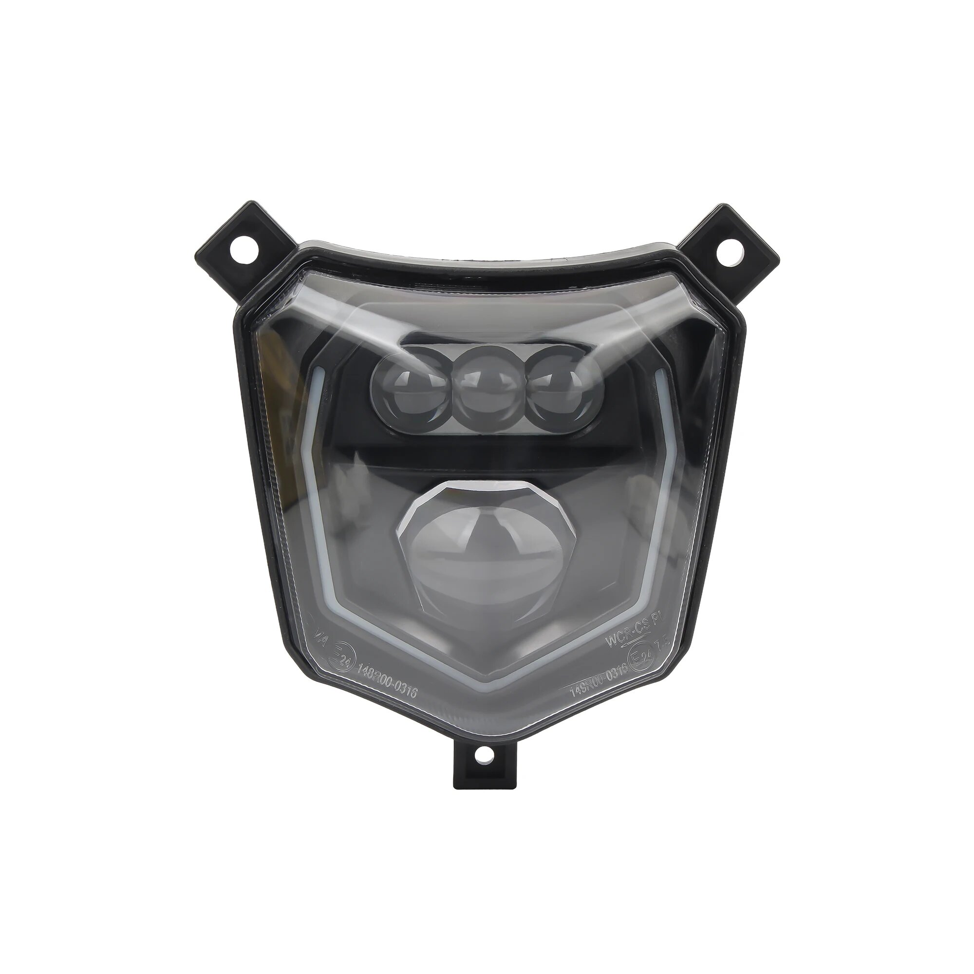 KTM Honda CRF 125 250 450L 450RL CR XR Мотоцикл Светодиодная Фара В Сборе Двойной Луч Faro Lente Дальнего Света Дневные Ходов.