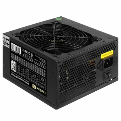 Блок питания ExeGate 800PPH-LT EX292152RUS-OEM-S 800W (EX292152RUS-OEM-S) черный - 800 Вт, 80+ Standart, ATX 20+4 пин, 4 pin + 4 pin x2 CPU, 8 SATA, 4 x 6+2 pin PCI-E