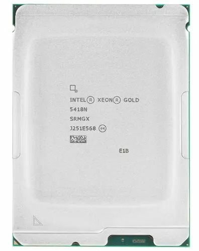 Серверный процессор Intel Xeon Gold 5418N (PK8071305121701) OEM - LGA 4677, 24 x 1,8 ГГц, L3 - 45 МБ, DDR5-4000 МГц, TDP 165 Вт