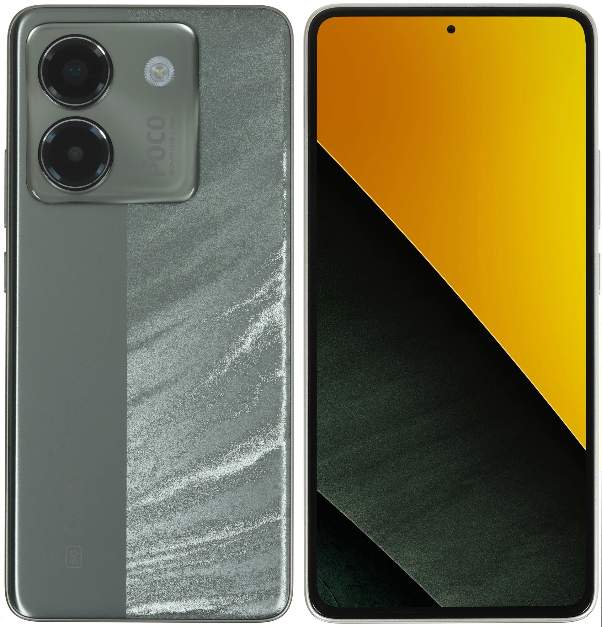 Смартфон Poco M7 Pro 5G 8/256 ГБ, серебристый