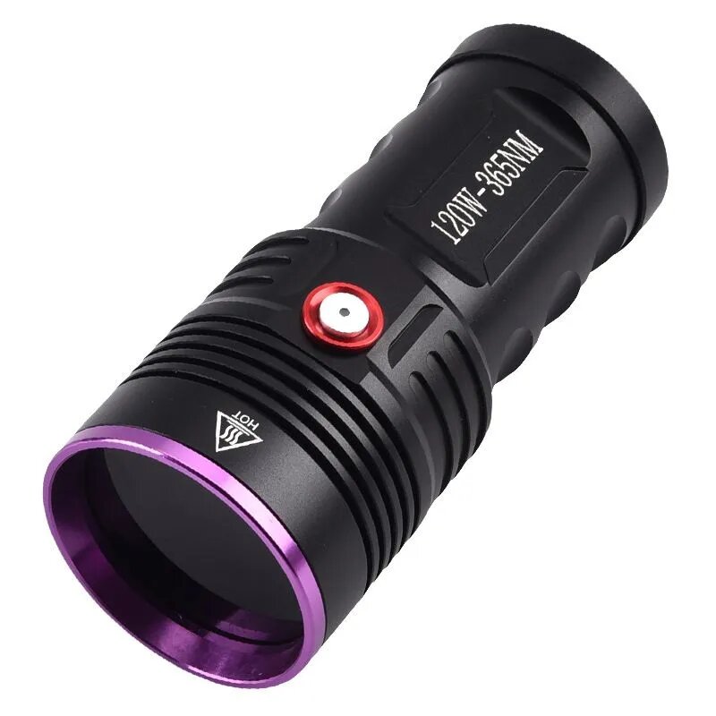 Лампа Вуда 120W-365NM УФ-фильтр для диагностики кожи, алюминиевый корпус, компактный размер