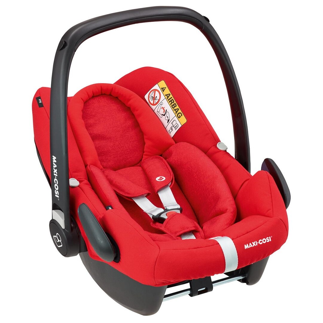 Автокресло 0+ Maxi-Cosi Rock 0-13 кг 40-75 см Nomad Red красное