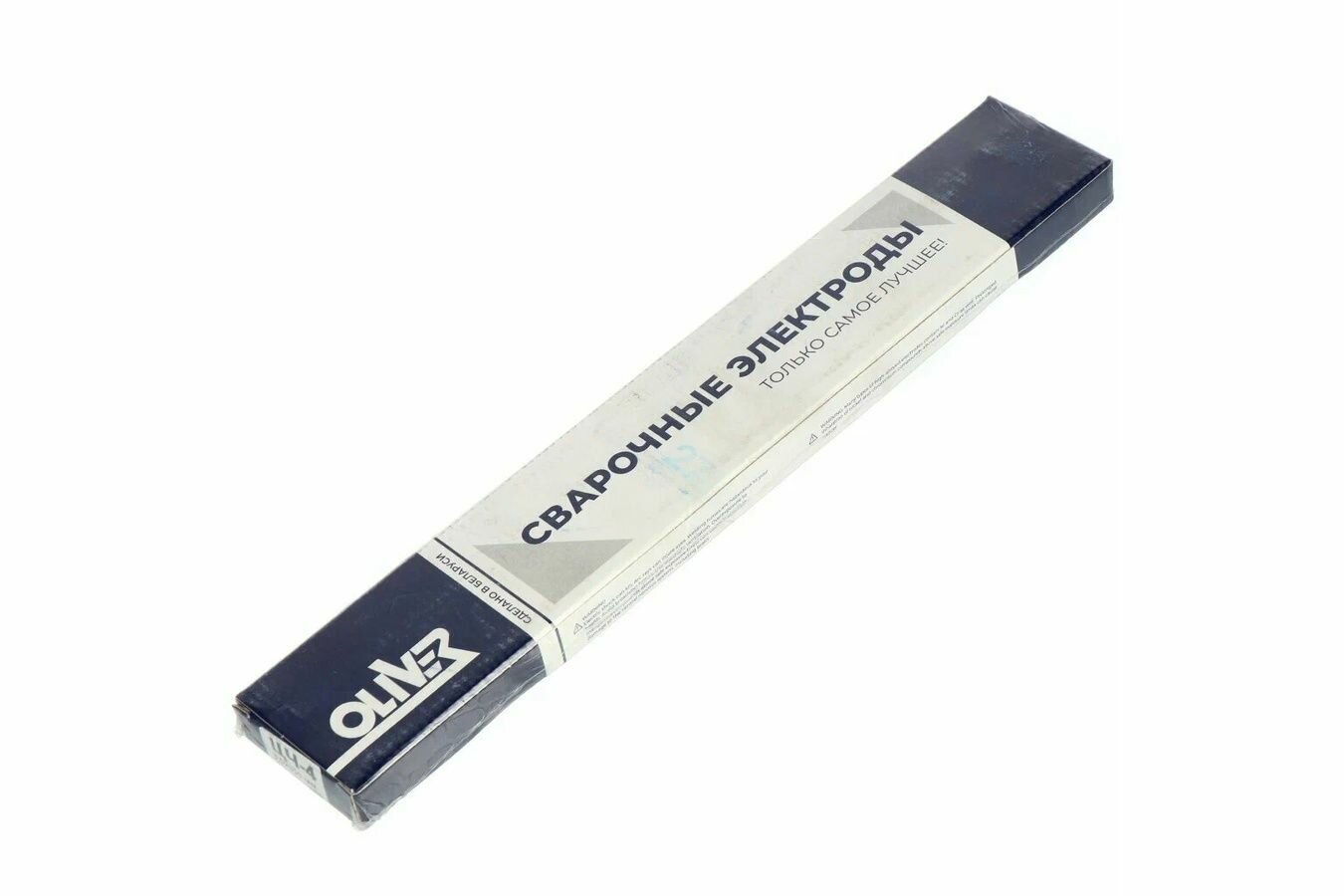Электроды OLIVER ЦЧ-4, 1кг, 3мм, прямой электрод, для чугуна, синие