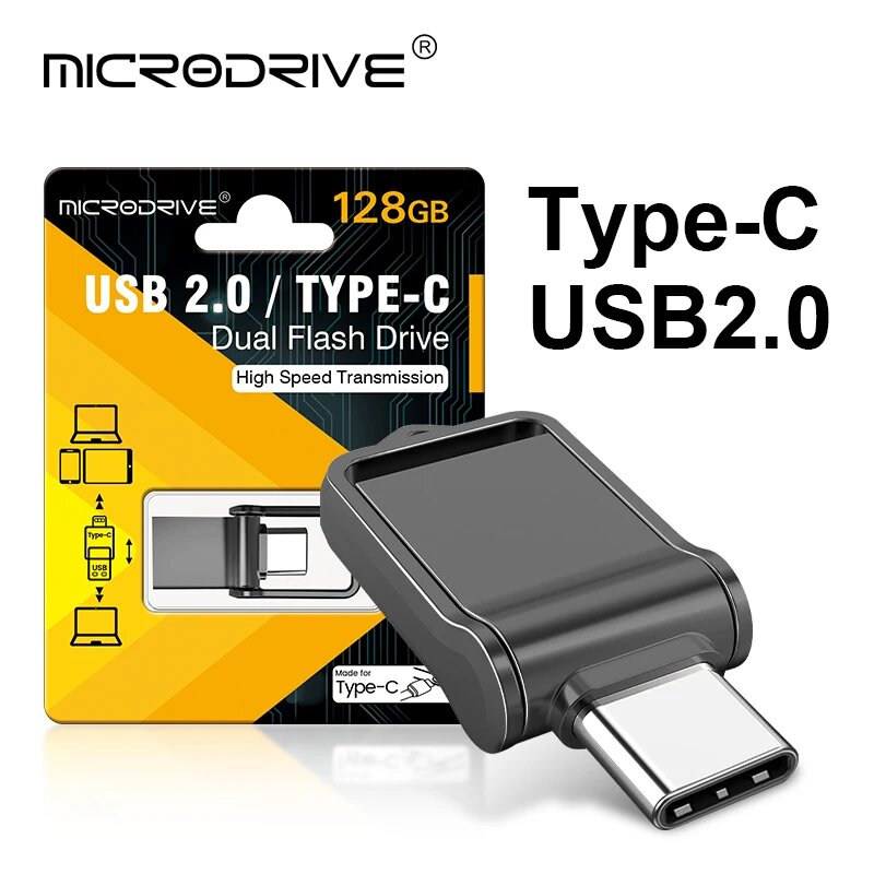MicroDrive DY032G1025 USB-флешка 16/32/64/128/256/512 ГБ