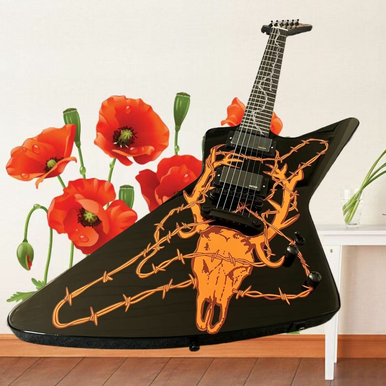 Электрогитара Та же модель LTD/ Персонализация