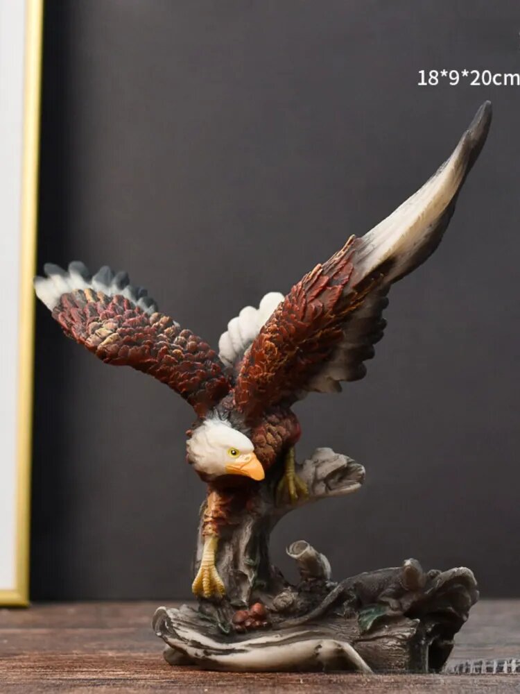 Статуэтка орел, домашний декор, Винтажный декор, Гостиная, офис