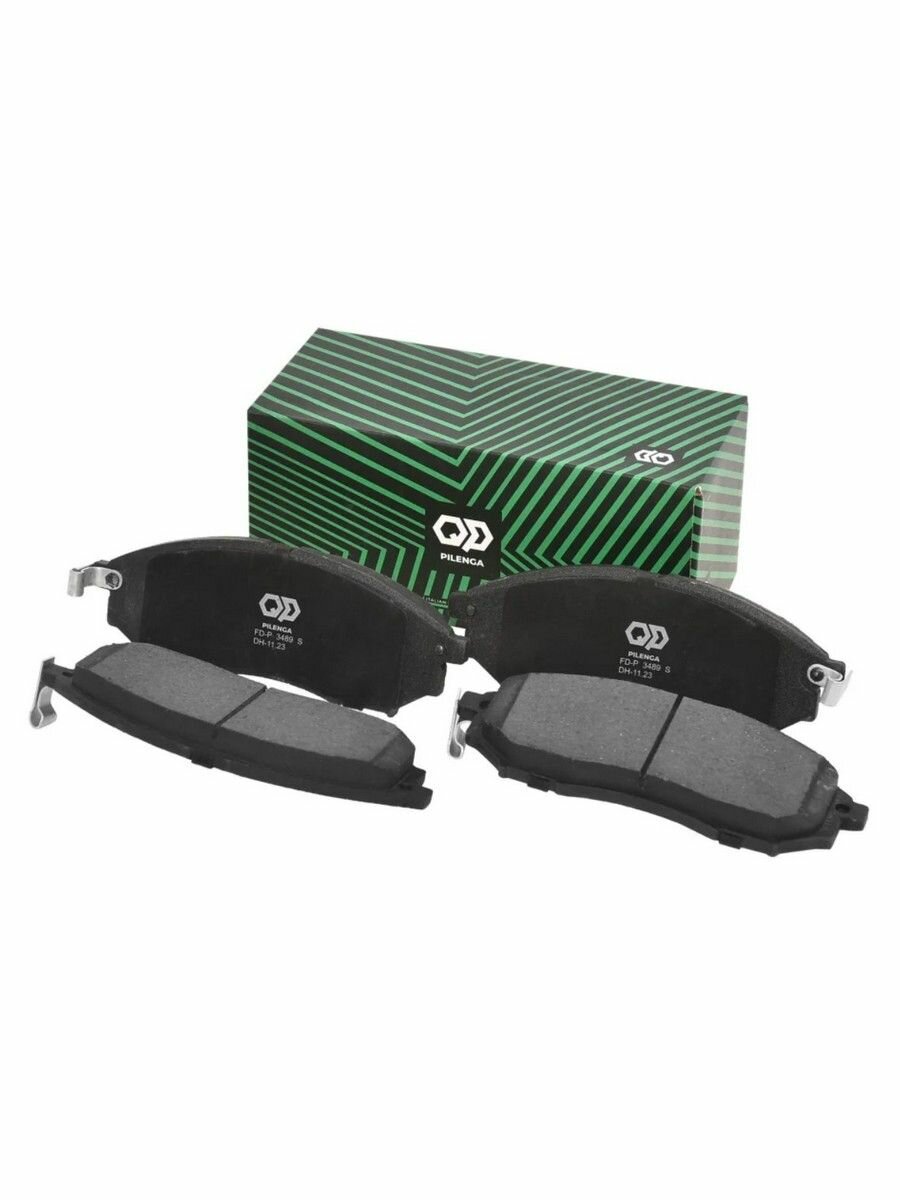 Колодки тормозные дисковые передние Performante для а/м NISSAN Murano, Pathfinder, Qashqai, PILENGA FDP3489S