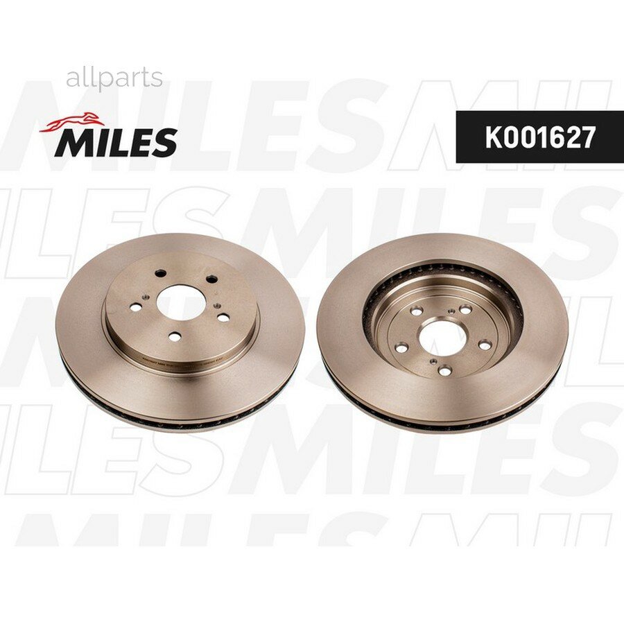 MILES K001627 Диск тормозной LEXUS RX300/RX350/RX400 03- пер.