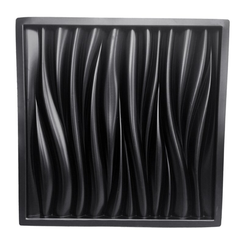 Стена с Волнистым Рисунком Бетон Цементная Штукатурка Плесень Пластиковый Кирпич Каменная Плитка Сад