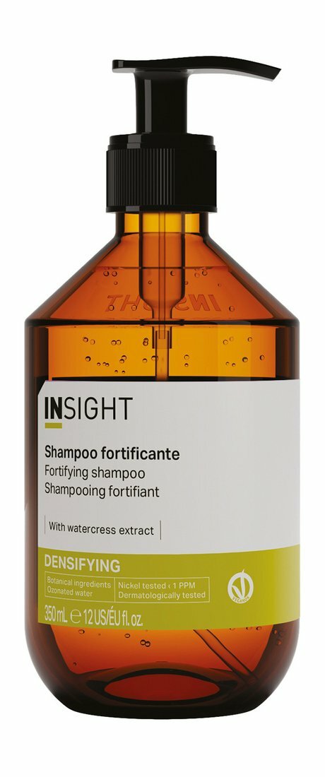 Insight Densifying Fortifying Shampoo, Укрепляющий шампунь против выпадения волос с экстрактом жерухи и ментолом, 350мл