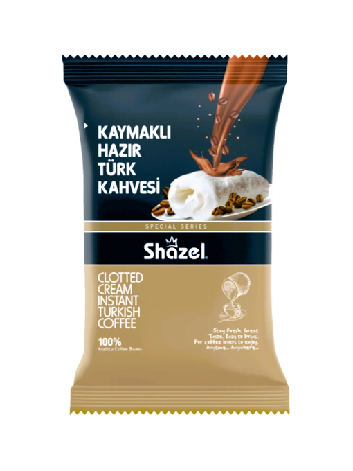 Кофе со сливками по турецки растворимый Shazel 100 гр