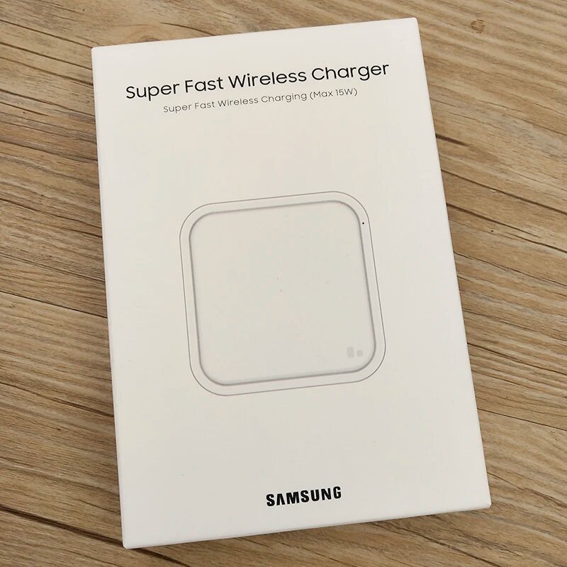 Беспроводное зарядное устройство Samsung EP-P2400 15 Вт Max Qi, зарядное устройство для White