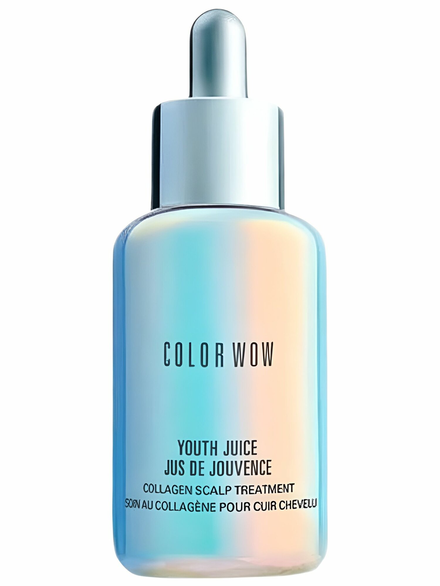 Коллагеновая сыворотка для роста волос и восстановления кожи головы COLOR WOW Youth Juice Jus De Jouvence collagen scalp treatment 50ml
