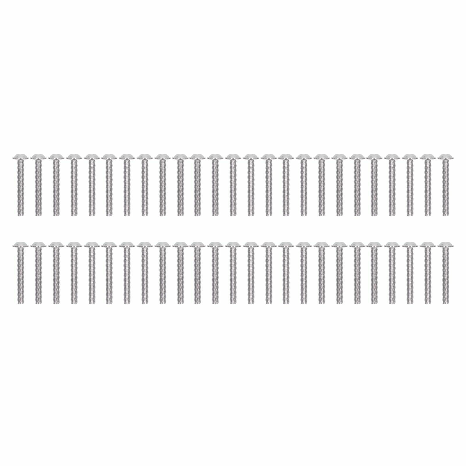 Болты с фланцем и внутренним шестигранником М6 45 (50 шт)