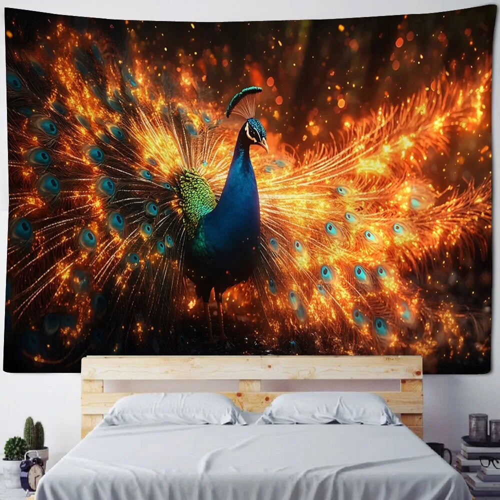 Гобелен «Павлин» 100% полиэстер