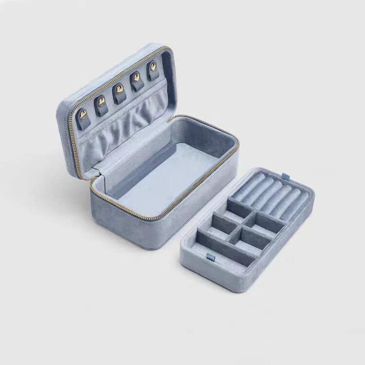 TAIMY Розовая бархатная шкатулка для украшений, G80-Upgraded, M