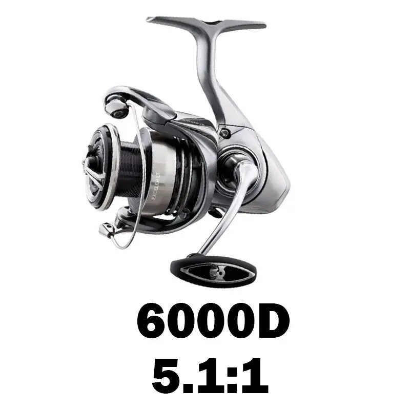 DAIWA EXCELER LT Спиннинговая катушка Серый, 6000D