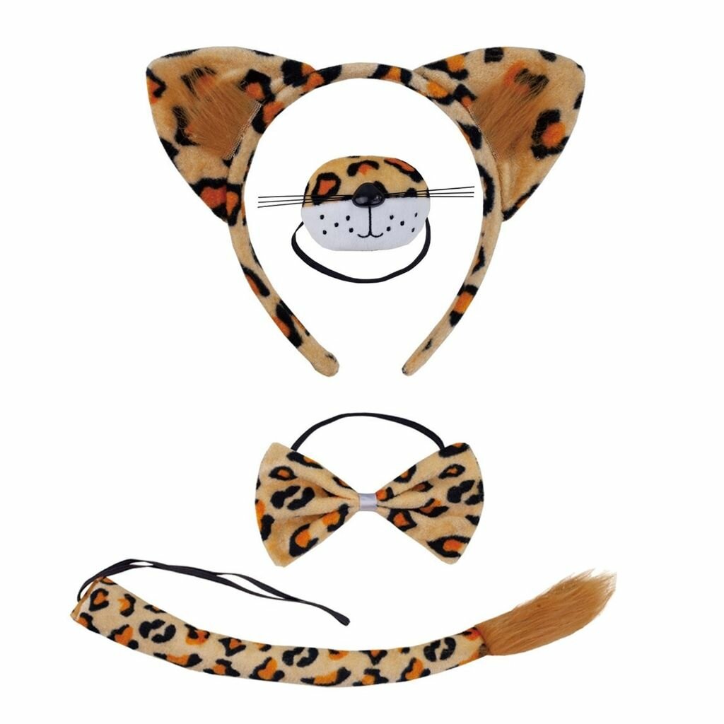 Аксессуары для животных cos-леопардовый набор из четырех частей