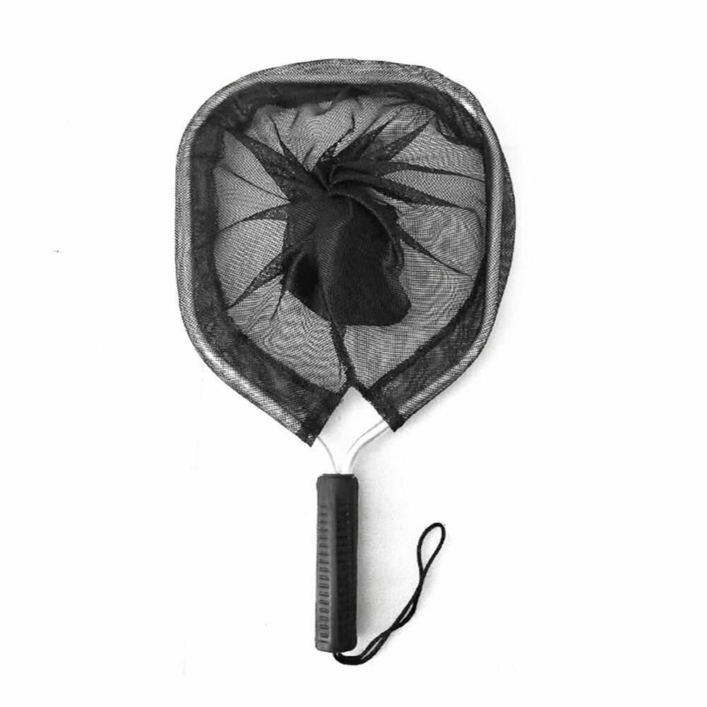 Суперлегкий подсачек для спиннинга, складная мелкоячеистая сетка, портативный сачок для рыбалки на лодке и берегу