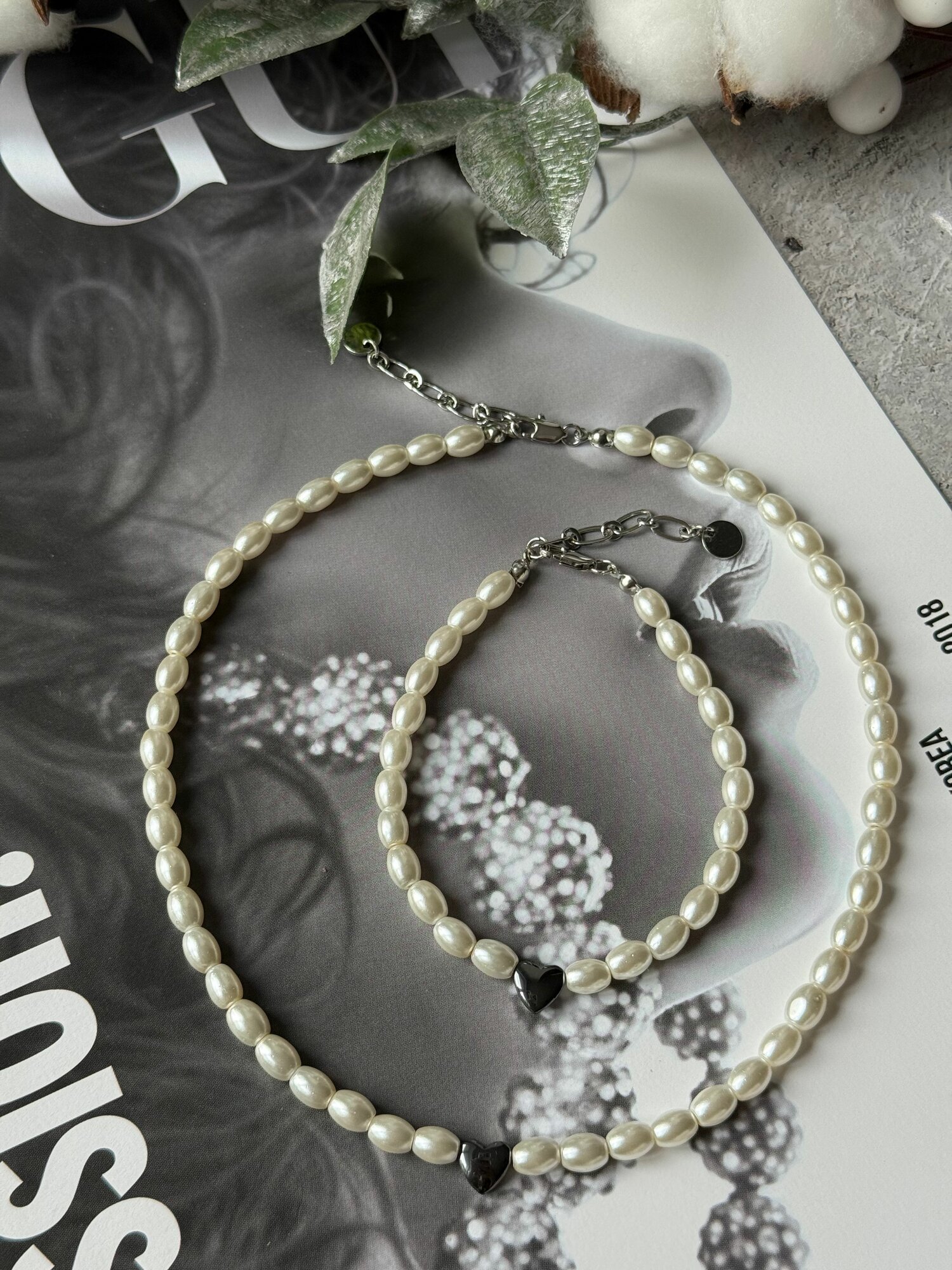 Комплект бижутерии: колье