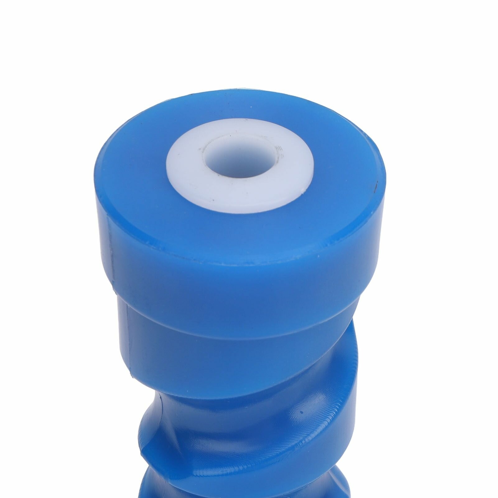 8-дюймовый самоцентрирующийся роликовый носовой упор для киля, сверхпрочный полиуретановый роликовый носовой упор для прицепа, 0,67 дюйма, центральное отверстие для лодочного прицепа, яхты