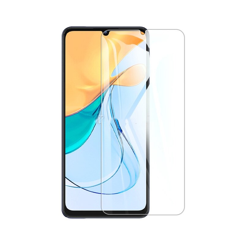 Защитное закалённое противоударное стекло MyPads Forti Glass (только на плоскую поверхность экрана, не закрывает края экрана на 2-3мм) для телефона.