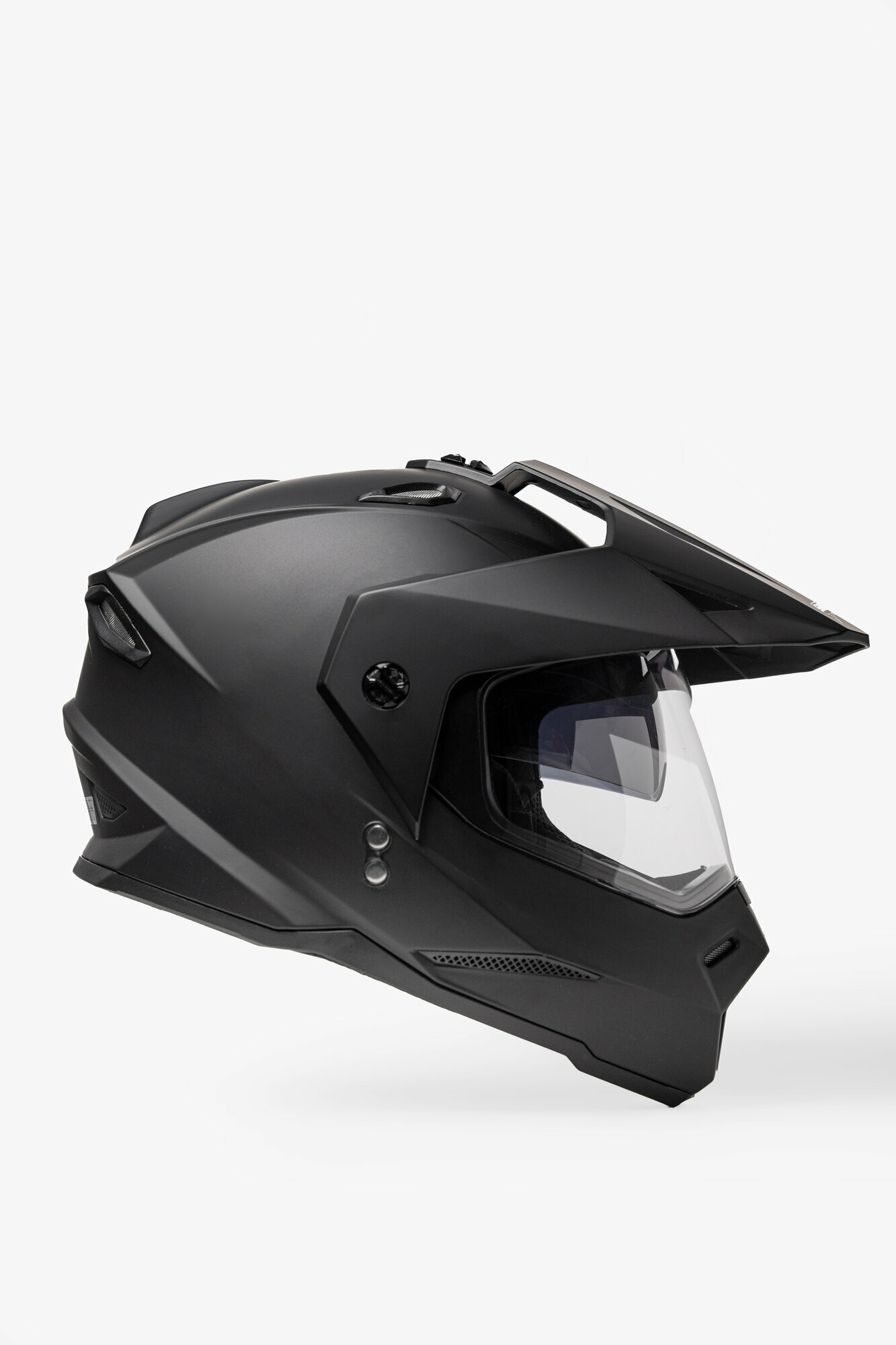 Шлем MOTARD SHOCK M3 MATT BLACK, для мотоцикла, квадроцикла, питбайка, мопеда, скутера, снегохода, S