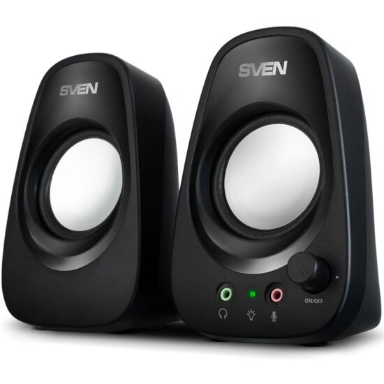 Акустическая система 2.0 Sven 190, чёрный (SV-022587)