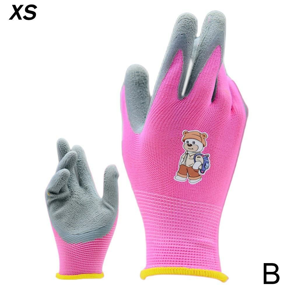 Детские рабочие перчатки, хозяйственные, защитные, Подходит для садов, ферм и т. д.