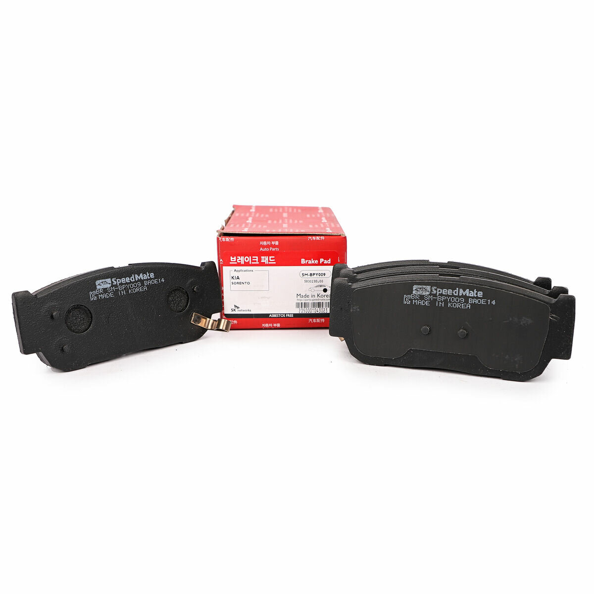 Колодки Зад. ssangyong Kyron (-2012), Rexton (-2012)(Speedmate Sm-Bpy009)