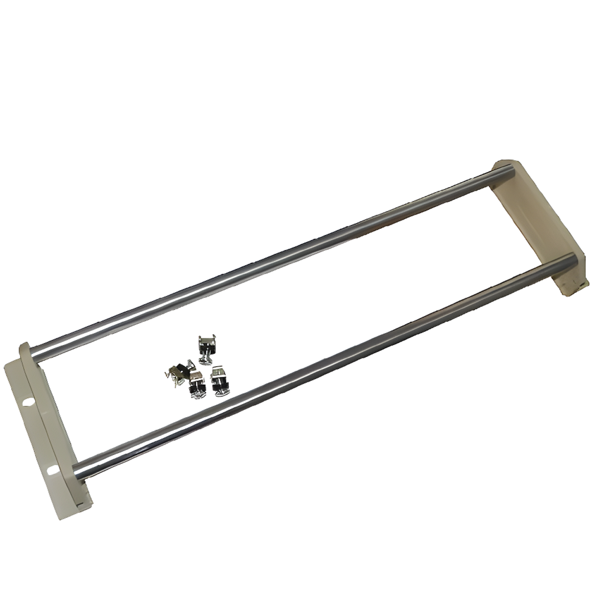 Кронштейн установочный 19" на 18 плинтов PROFIL, серебристый, WT-1016