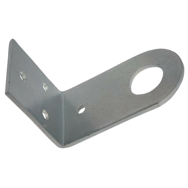 Проушина дверная угловая, 50х150 мм, оцинкованная сталь, цинк