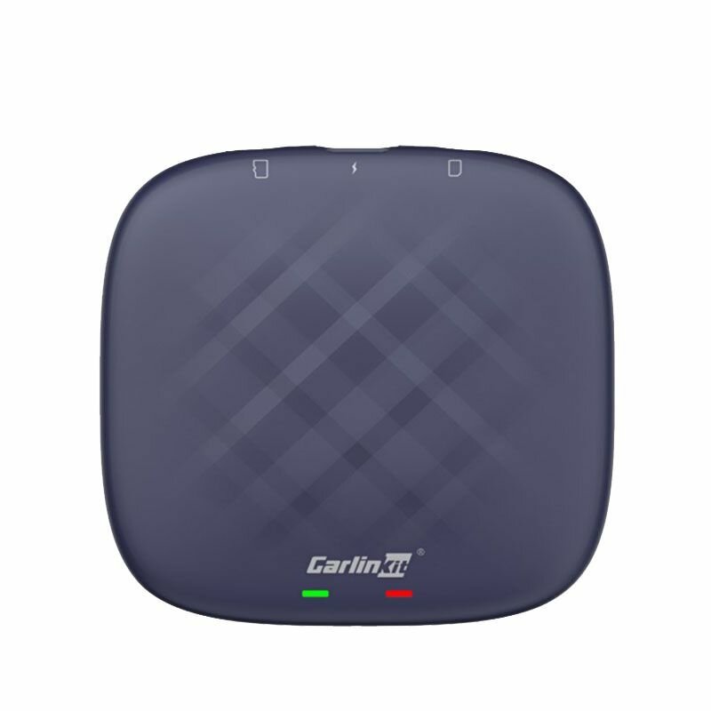 Автомобильный адаптер Carlinkit Carplay Ai Box QCM6125, Android 13, 4+64GB, Bluetooth, Wi-Fi, 4G LTE, Чёрный