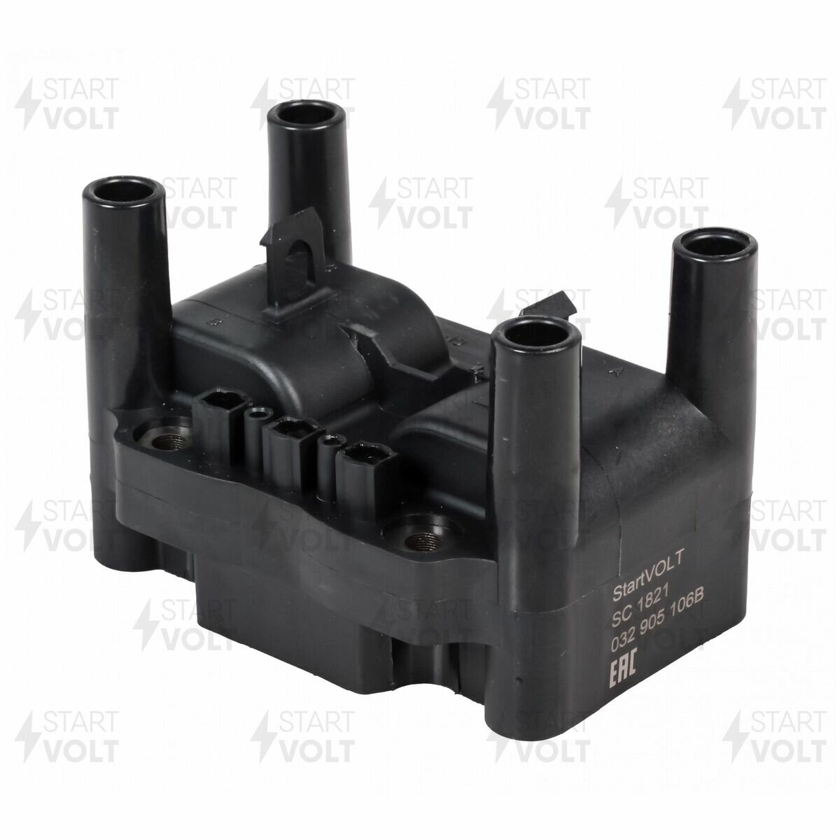 Катушка Зажигания Audi/Vw Golf Iv 1997 =>/Octavia 1996 => Без Коммут.(Startvolt Sc1821)