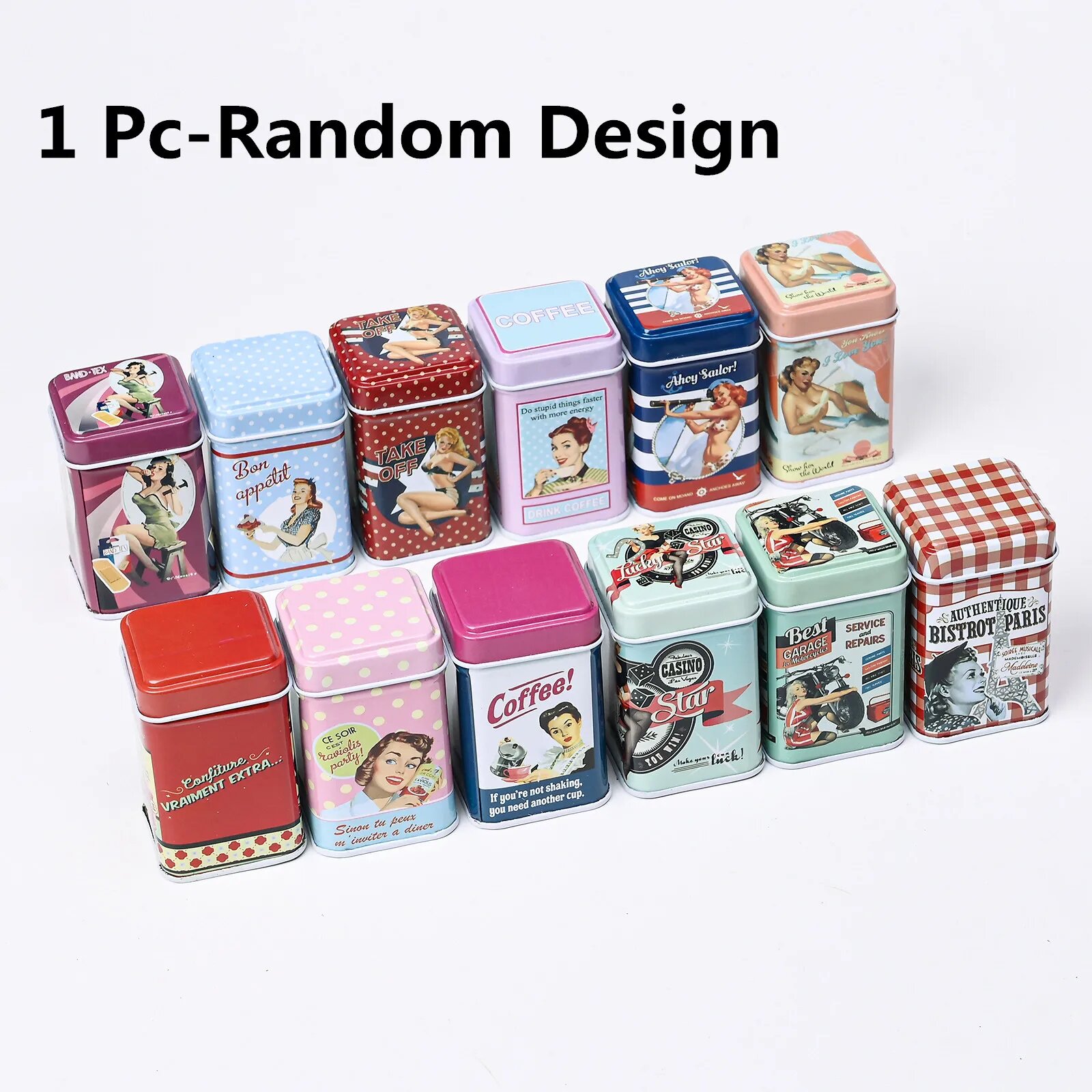 Металлическая коробка для хранения MMJYSLIM