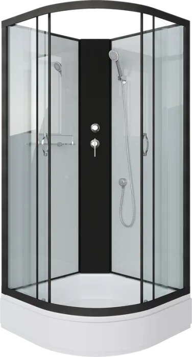 Душевая кабина Niagara Classic NG-6703-14BK 80x80 см, без крыши