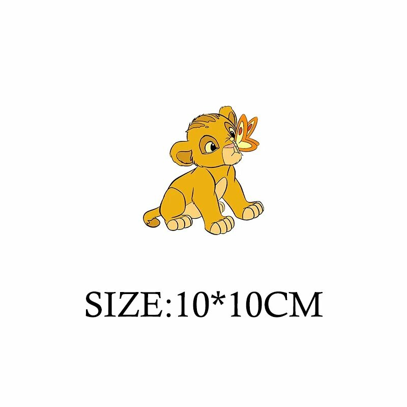 Термонаклейки Король Лев Симба MINISO CC-148-12-X