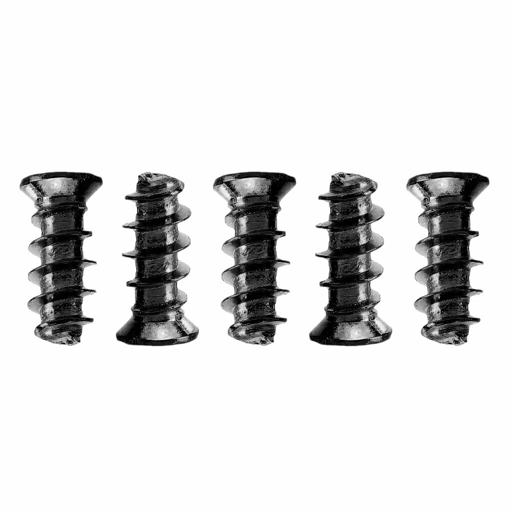 400шт, винты для вентилятора корпуса компьютера M5x8mm-черный