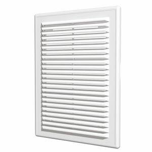 Решетка вентиляционная вытяжная, 150х150 мм, пластик