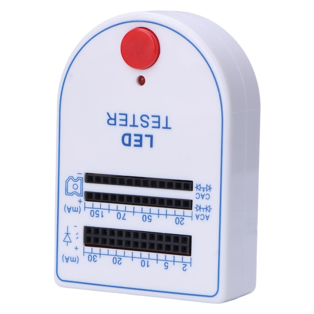 Портативный Светодиодный Тестер Test Box Mini Light-emitting Diode Bulb Лампа 2~150mA