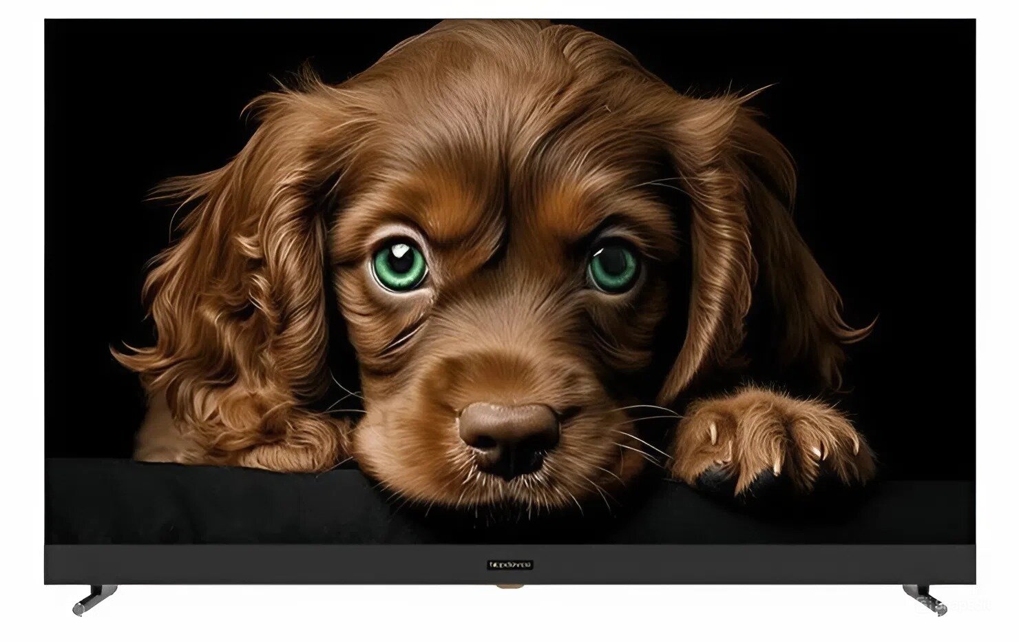 Телевизор Topdevice TDTV55CQ09U_BK, технология QLED, разрешение 4K