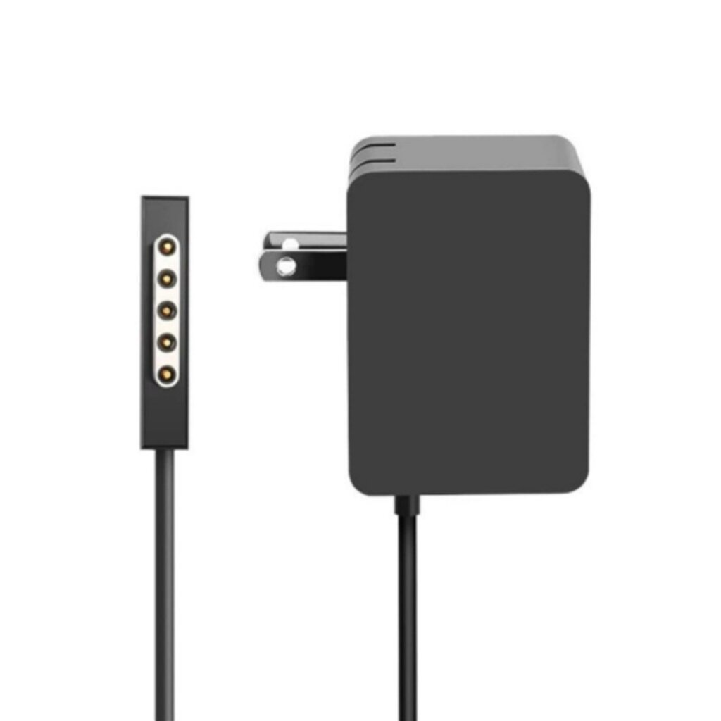 Комплект для подключения питания, Зарядное устройство для компьютеров Microsoft 24W, американская вилка - 12V 2A, комплект