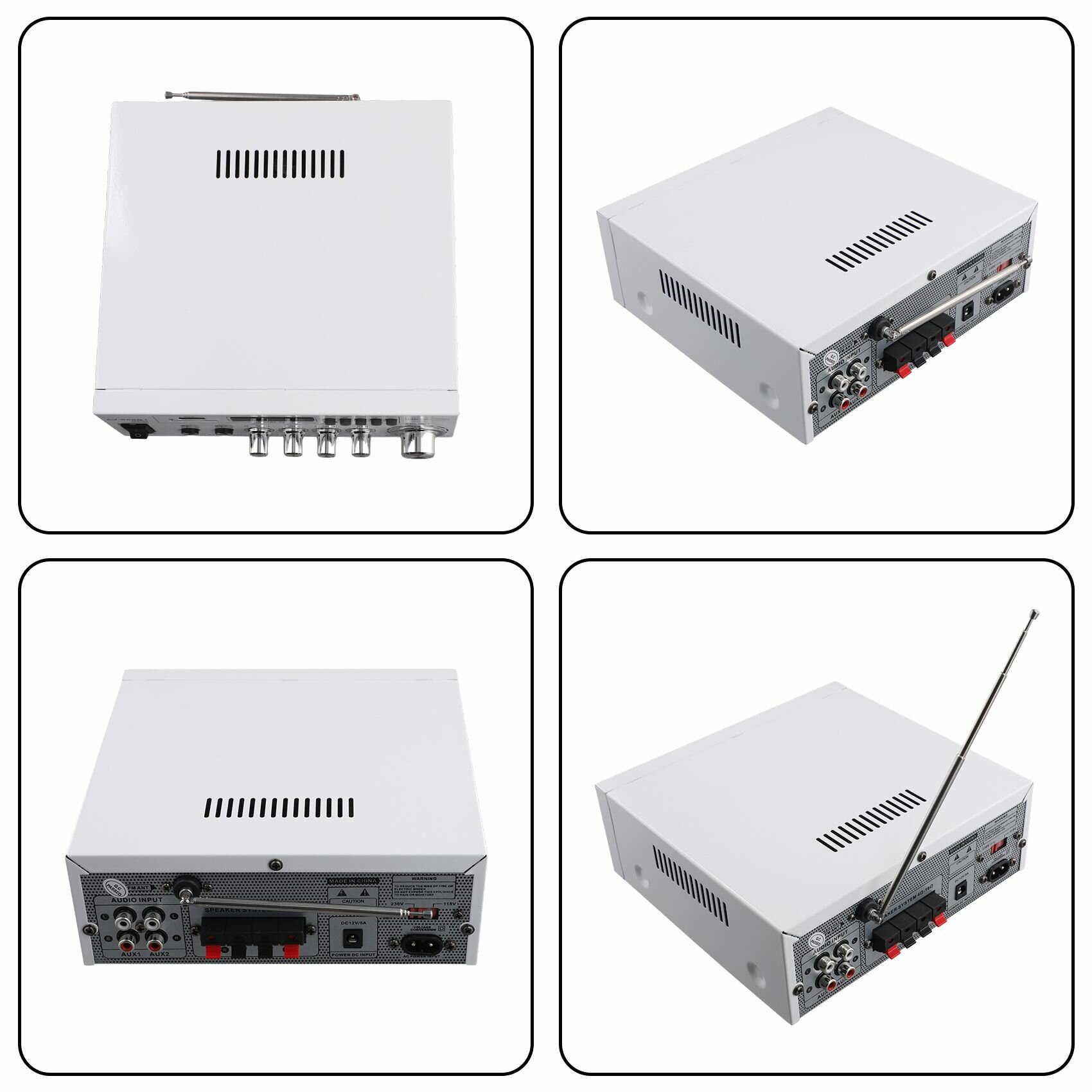 AV-660BT 2.0-Канальный Усилитель Звука - Усилитель Мощности С Вилкой Европейского Стандарта