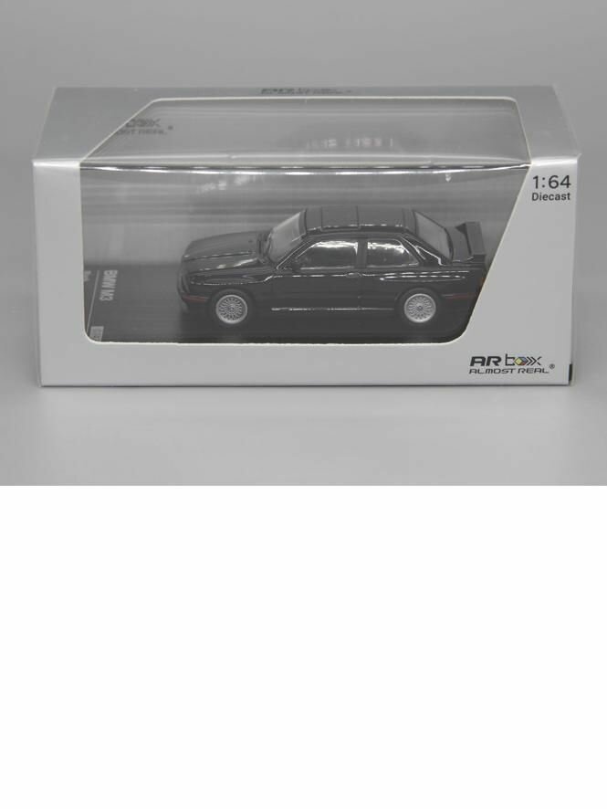 Машинка AR Box 1/64 BMW 1 generation 3 Series E30 M3 Black Die-cast Alloy Car Model Collection Toy Gift