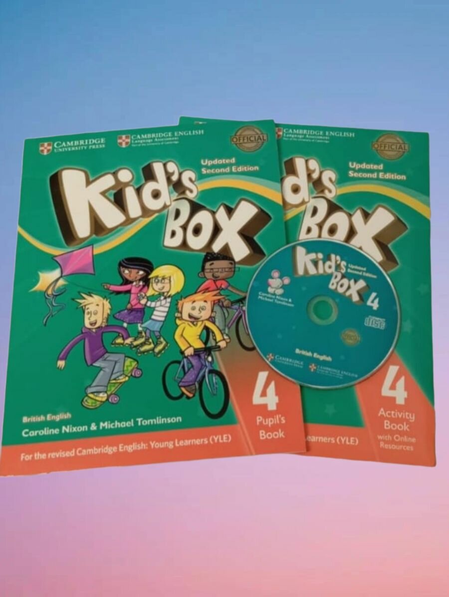 Kid's Box 4 (2nd Edition): Pupil's Book + Workbook + CD!