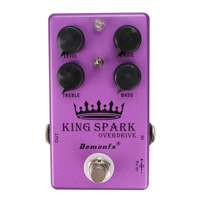 Гитарная педаль эффектов Overdrive DemonFX King Spark Овердрайв для электрогитары Timmy